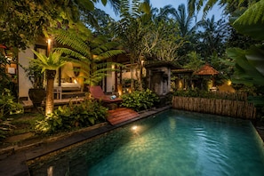 Vila luxo, 1 quarto, piscina particular | Piscina particular