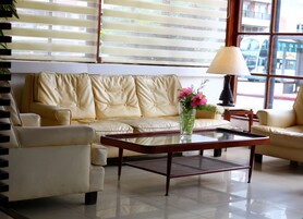 Sala de estar do lobby