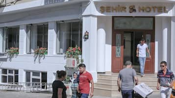 Entrada do alojamento