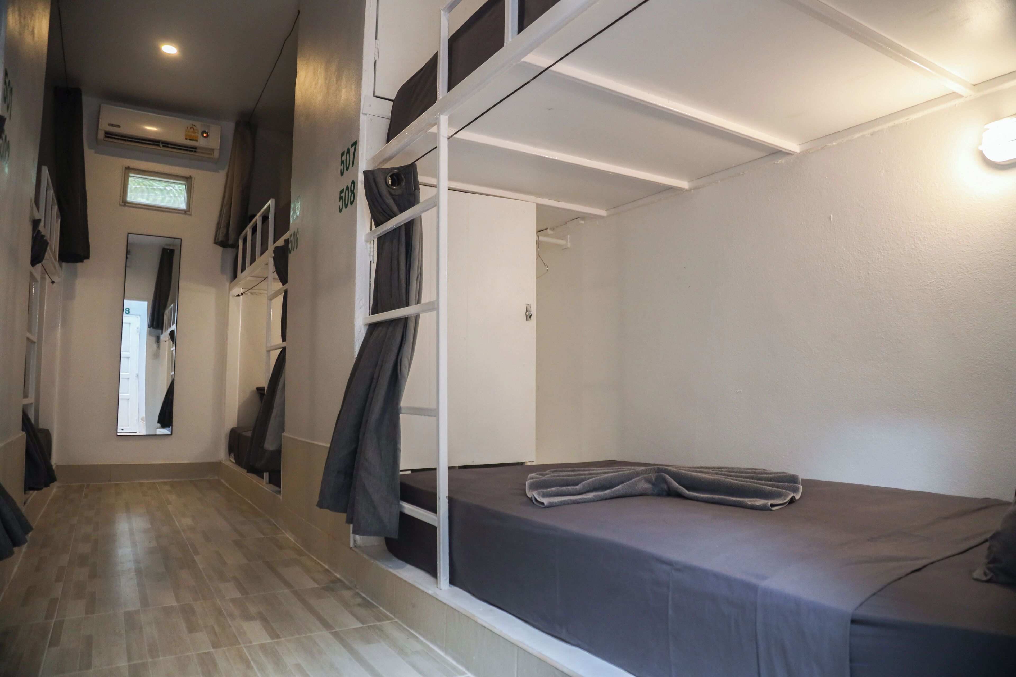 Mixed Dorm 8 Beds | Cofre no quarto, Wi-fi grátis, roupa de cama fornecida 