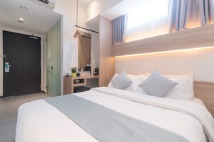 Quarto Clássico | Cofre no quarto, secretária, ferro/tábua de engomar, Wi-fi grátis 