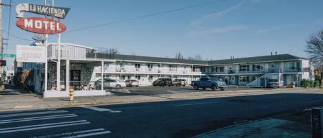 Entrada do alojamento