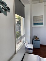 Quarto casal luxo, vista para o mar (Sol) | Camas com colchões pillow-top, Wi-Fi de cortesia, roupa de cama