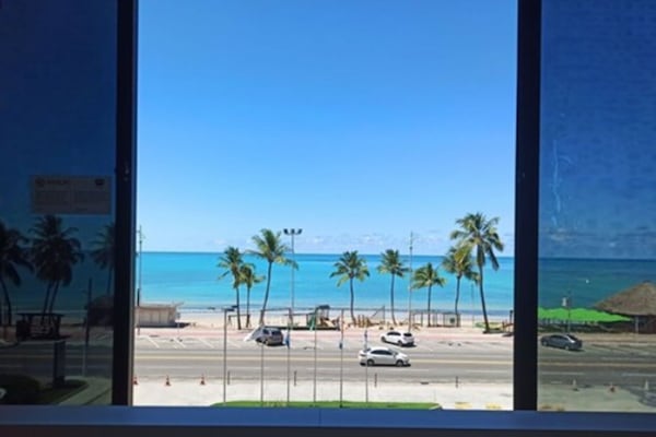 Vista para a praia ou o mar