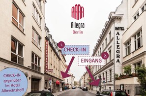 Fachada da propriedade