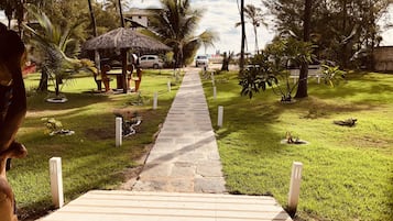 Vista para o jardim