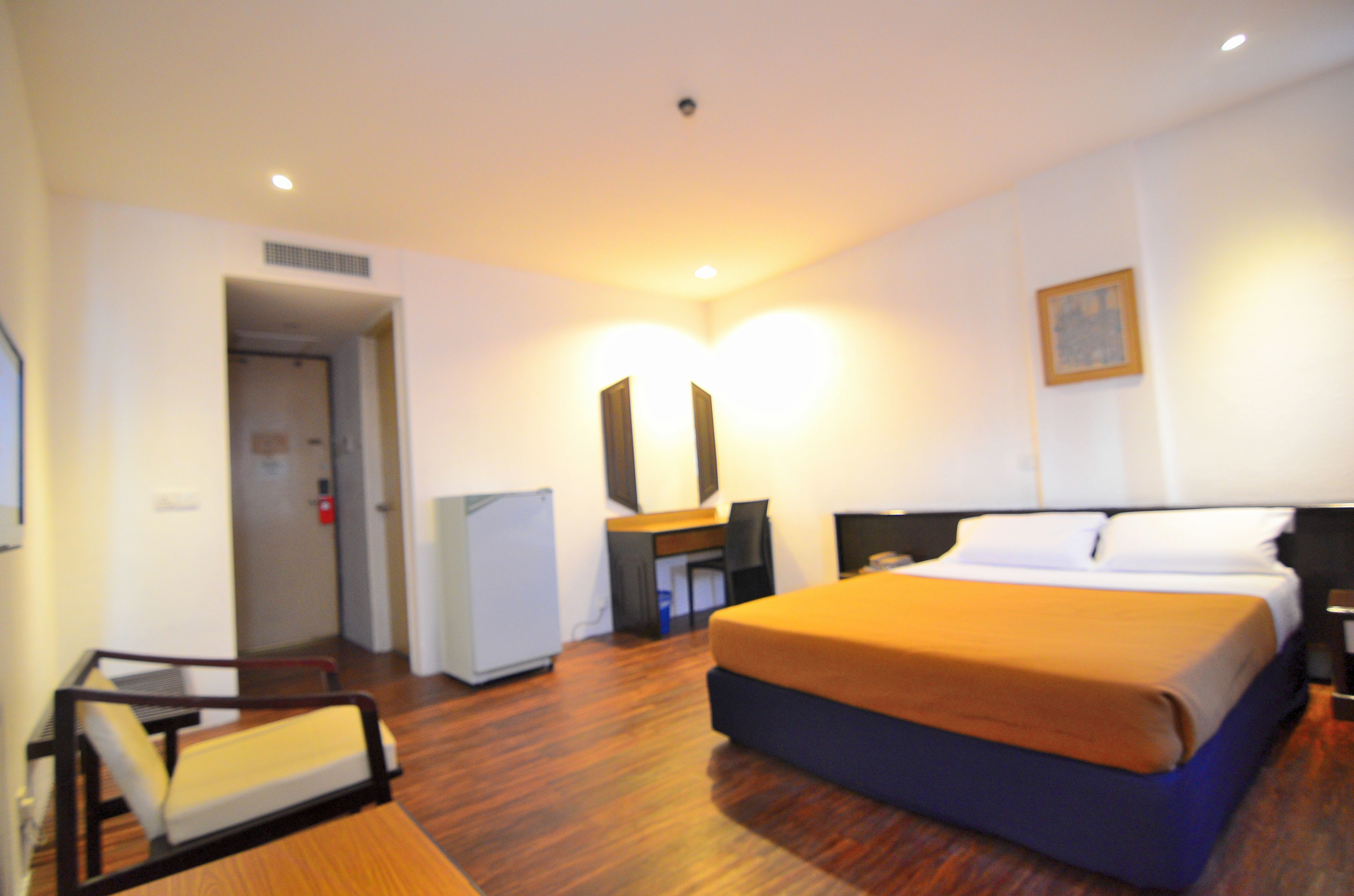 Quarto casal ou duplo | Roupas de cama premium, escrivaninha, cortinas blackout