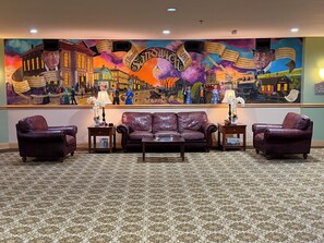 Sala de estar do lobby