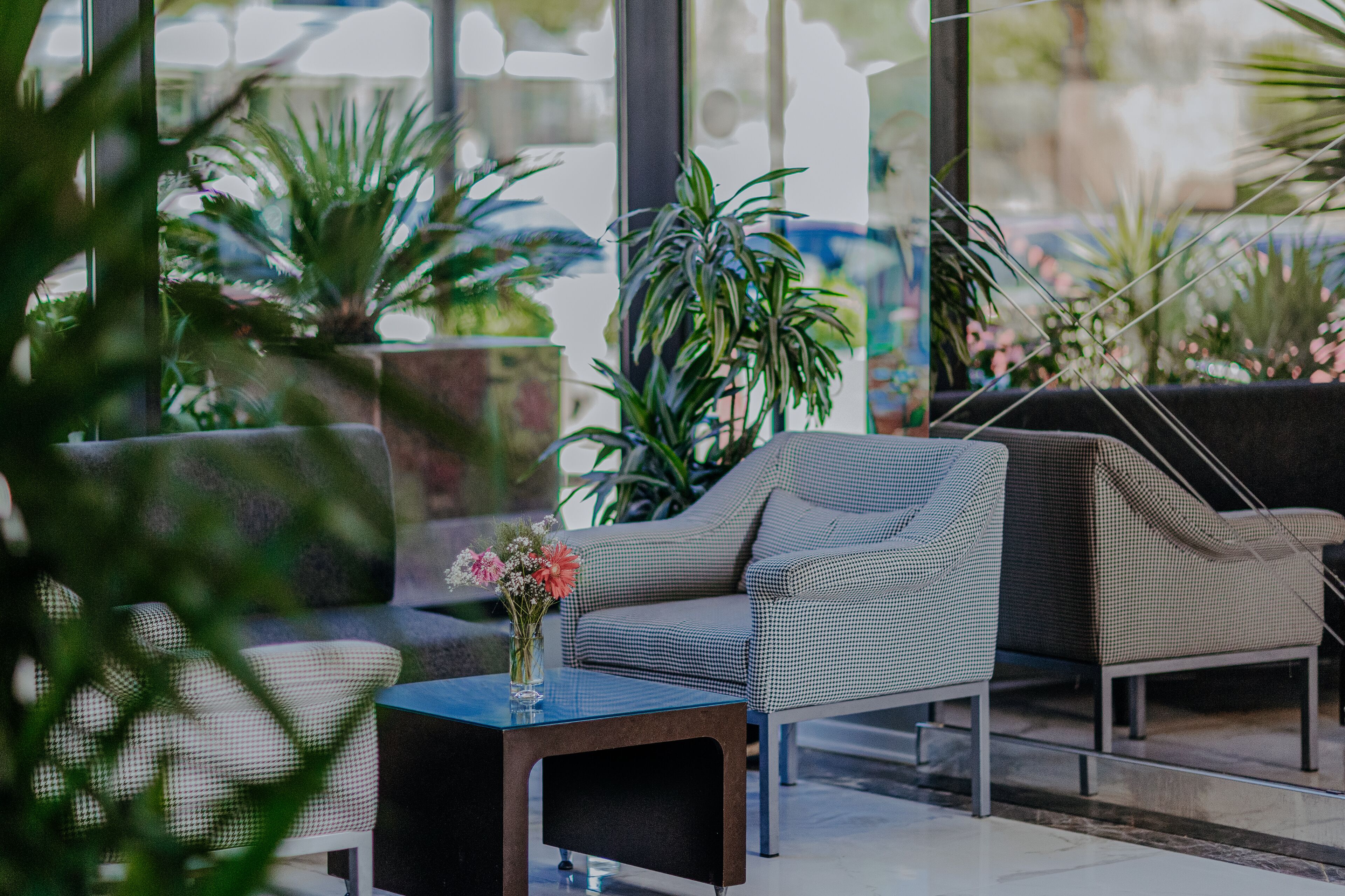 Sala de estar do lobby