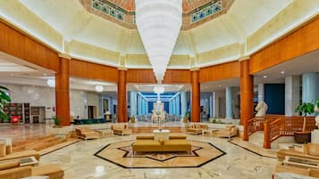 Sala de estar do lobby