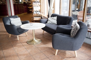 Sala de estar do lobby