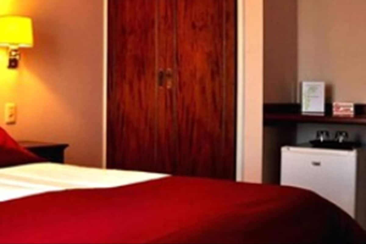 Quarto standard, 1 cama de casal | Frigobar, cofres nos quartos, escrivaninha