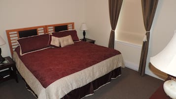 Roupas de cama premium, cortinas blackout, Wi-Fi de cortesia