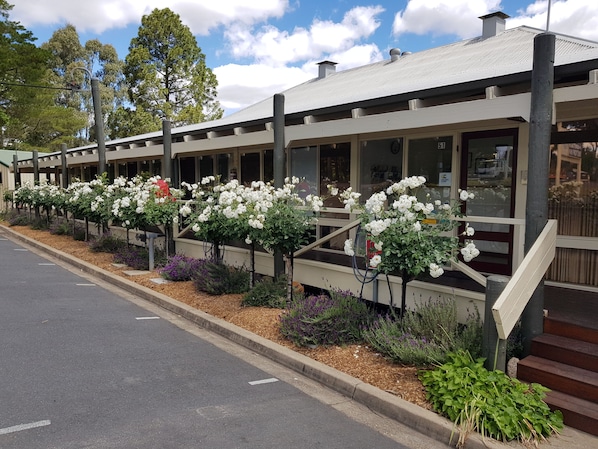 Entrada do alojamento