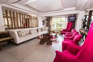 Sala de estar do lobby