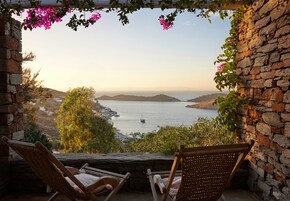Suíte superluxo, terraço, vista para o mar | Vista para praia/oceano