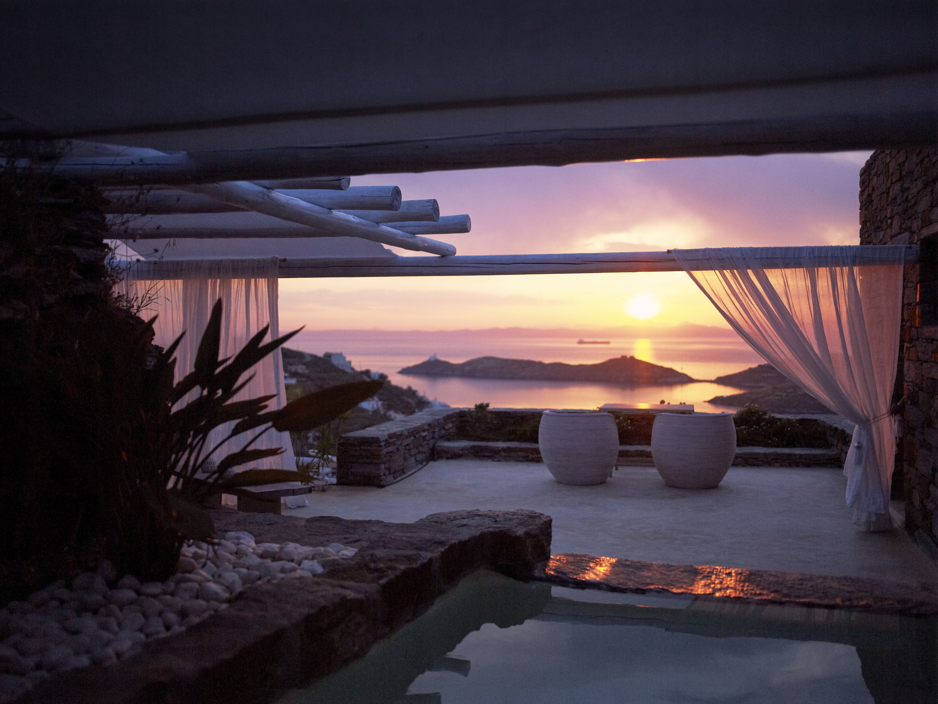 Suíte exclusiva, vista para o mar (Mini Pool) | Terraço/pátio