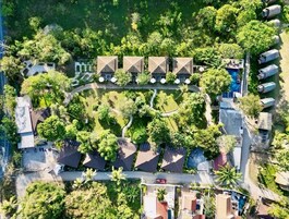 Fachada da propriedade