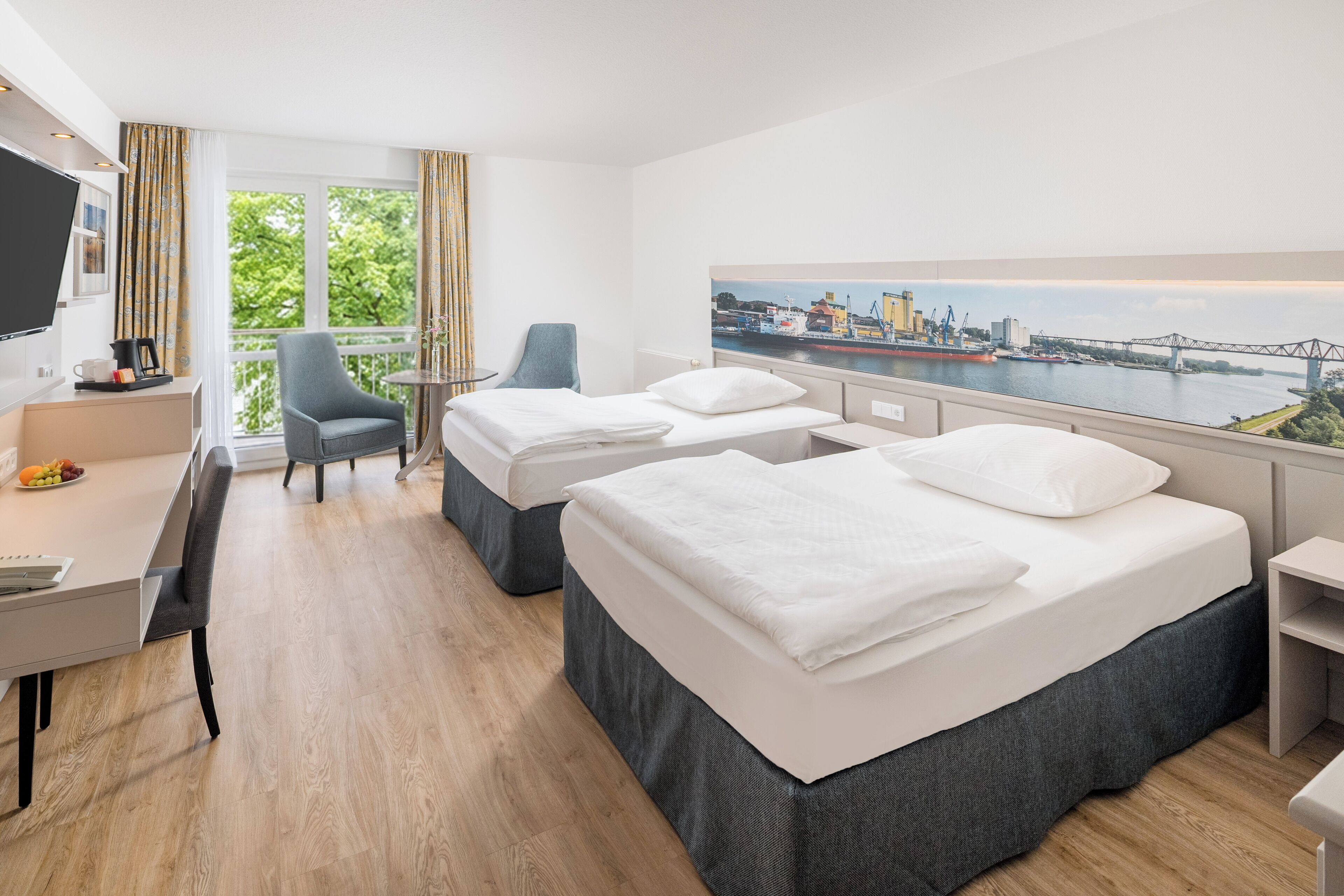 Quarto casal ou duplo conforto | Roupas de cama premium, edredons de pluma, cofres nos quartos