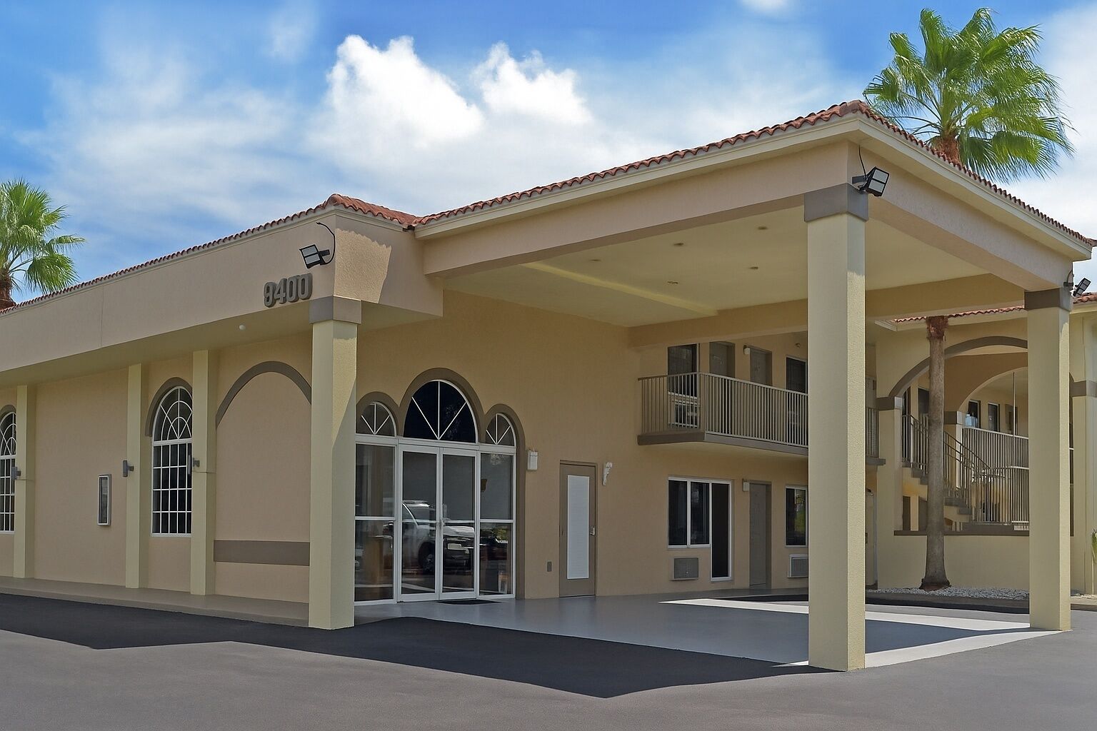 Fachada da propriedade