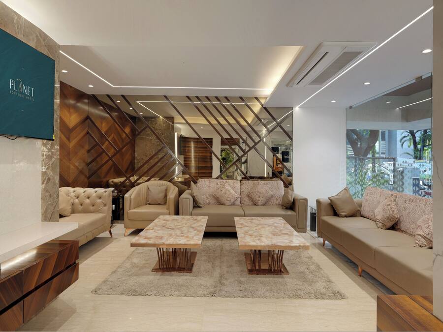 Sala de estar do lobby