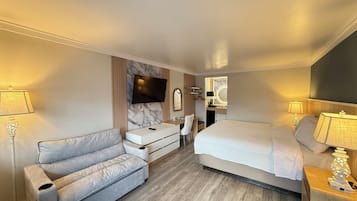 Quarto Superior | Secretária, ferro/tábua de engomar, Wi-fi grátis