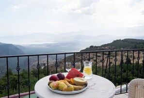 Suíte empresarial, vista para o mar | Vista da sacada