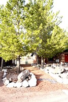 Vista para o jardim