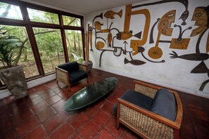 Sala de estar do lobby