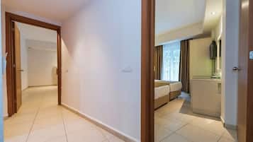 Quartos à prova de som, roupa de cama