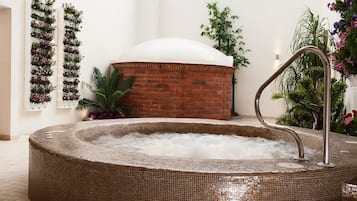 Sala(s) para tratamentos a casais, sauna, banheira de hidromassagem