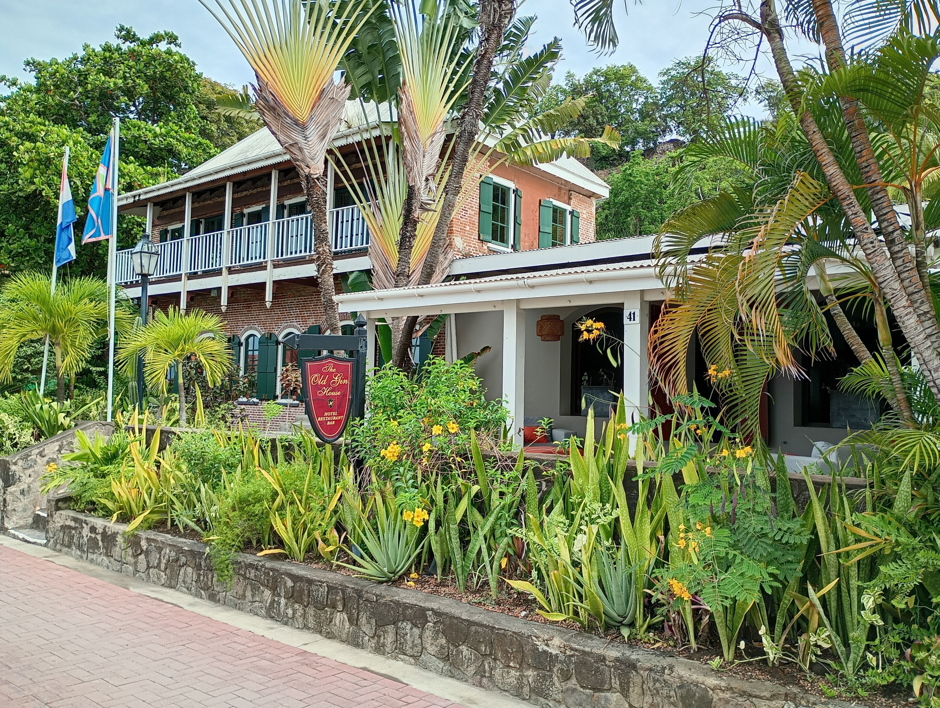 Fachada da propriedade