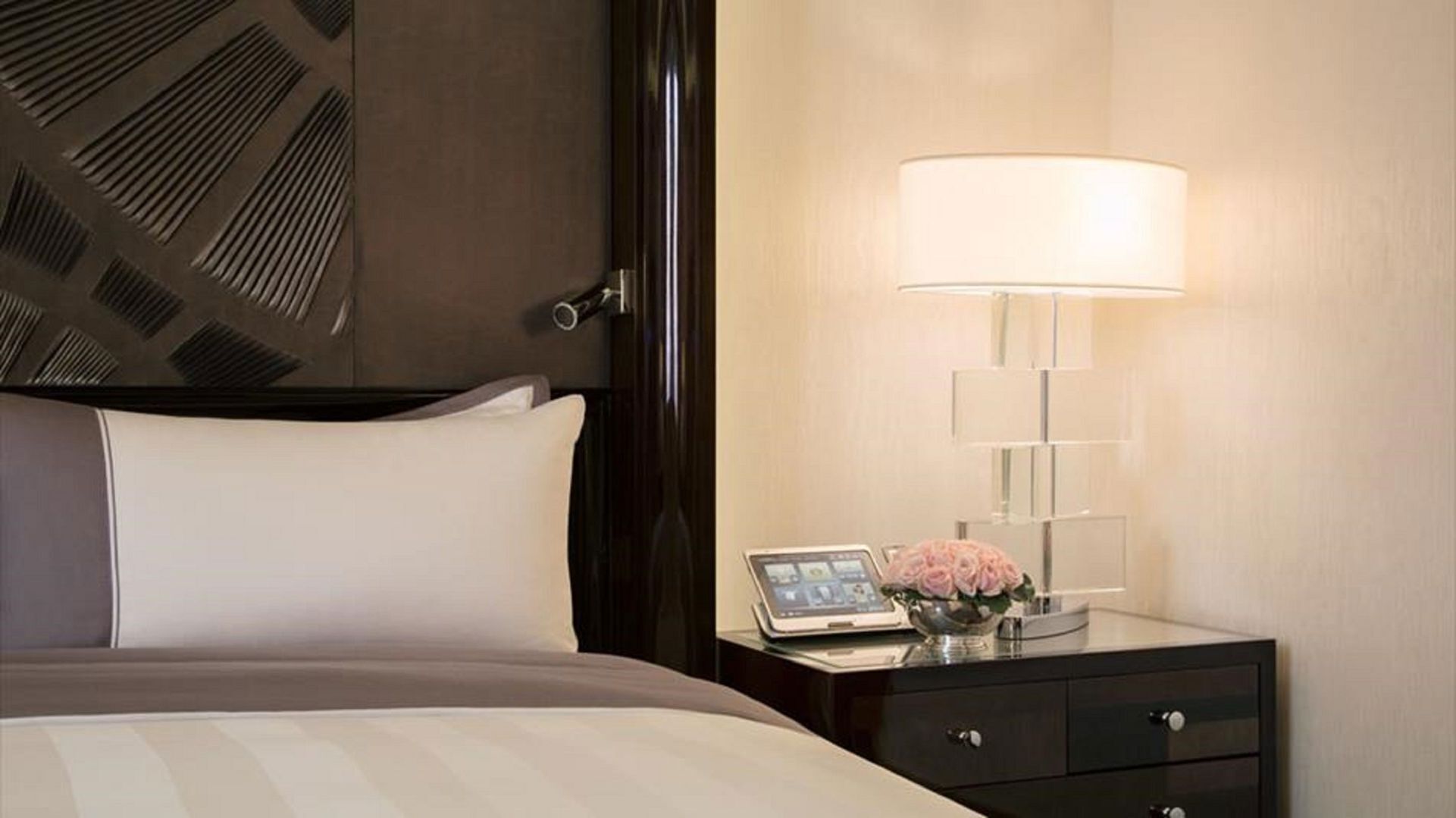 Lençóis de algodão egípcio, roupa de alta qualidade, minibar 