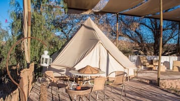 Tenda Tradicional, não fumadores | 1 quarto, roupa de alta qualidade, com decoração personalizada