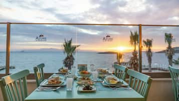 Terraço no piso superior