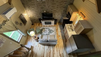 Casa de Campo, casa de banho anexa (Goose Pond Cottage) | Lounge