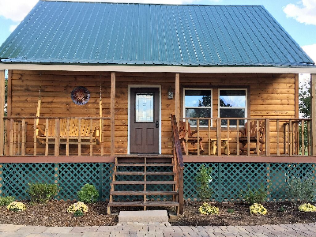 Casa de campo, suíte (Quail Run Cottage) | Fachada