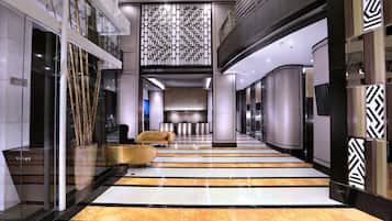 Sala de estar do lobby
