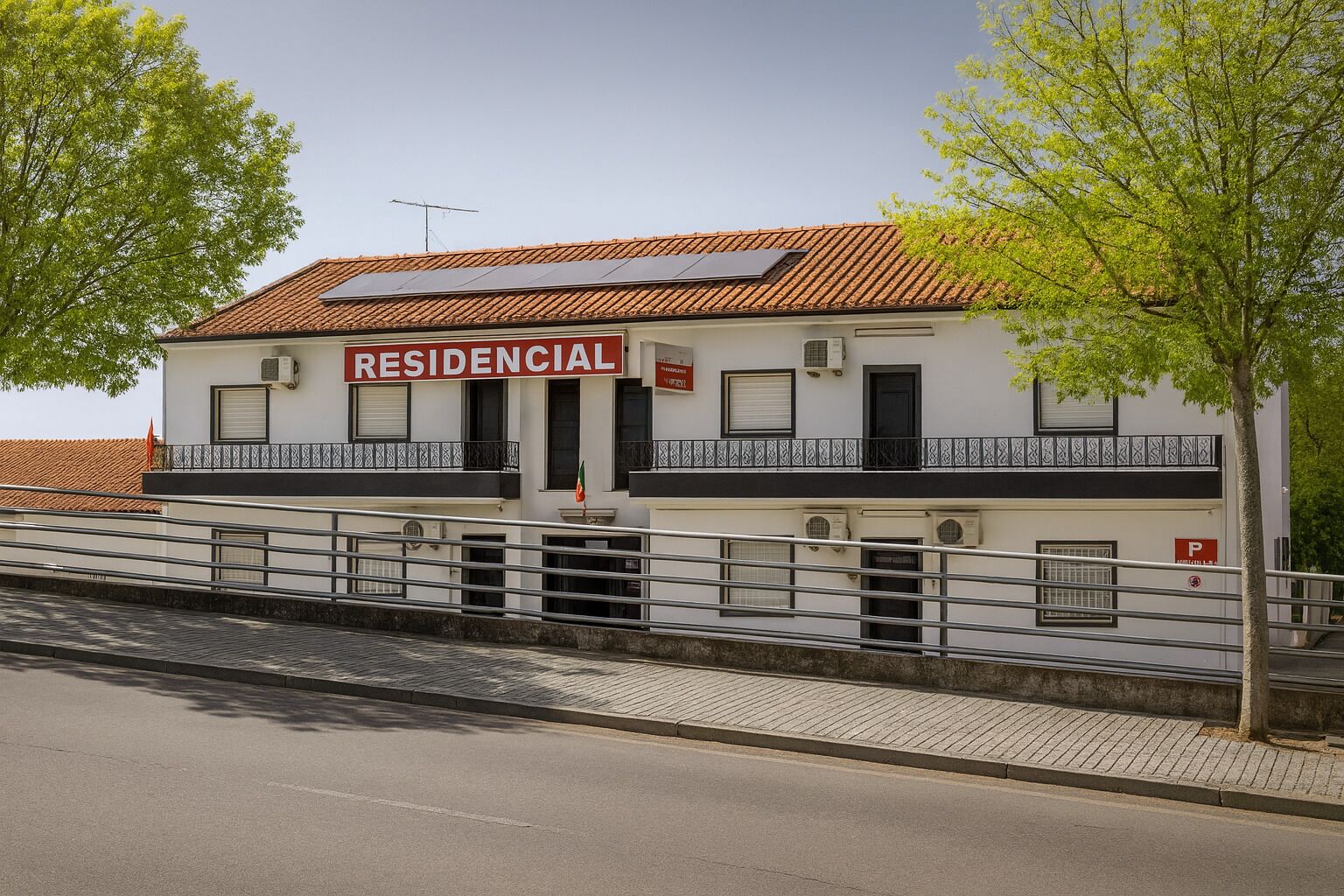 Fachada do alojamento