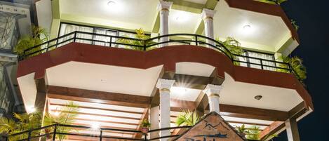 Fachada da propriedade