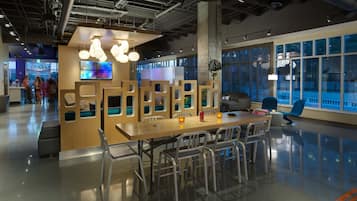Sala de estar do lobby