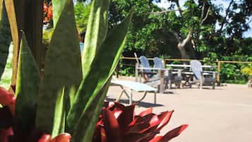 Terraço no piso superior