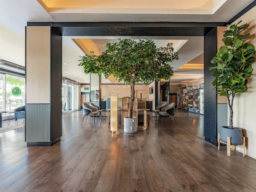 Sala de estar do lobby