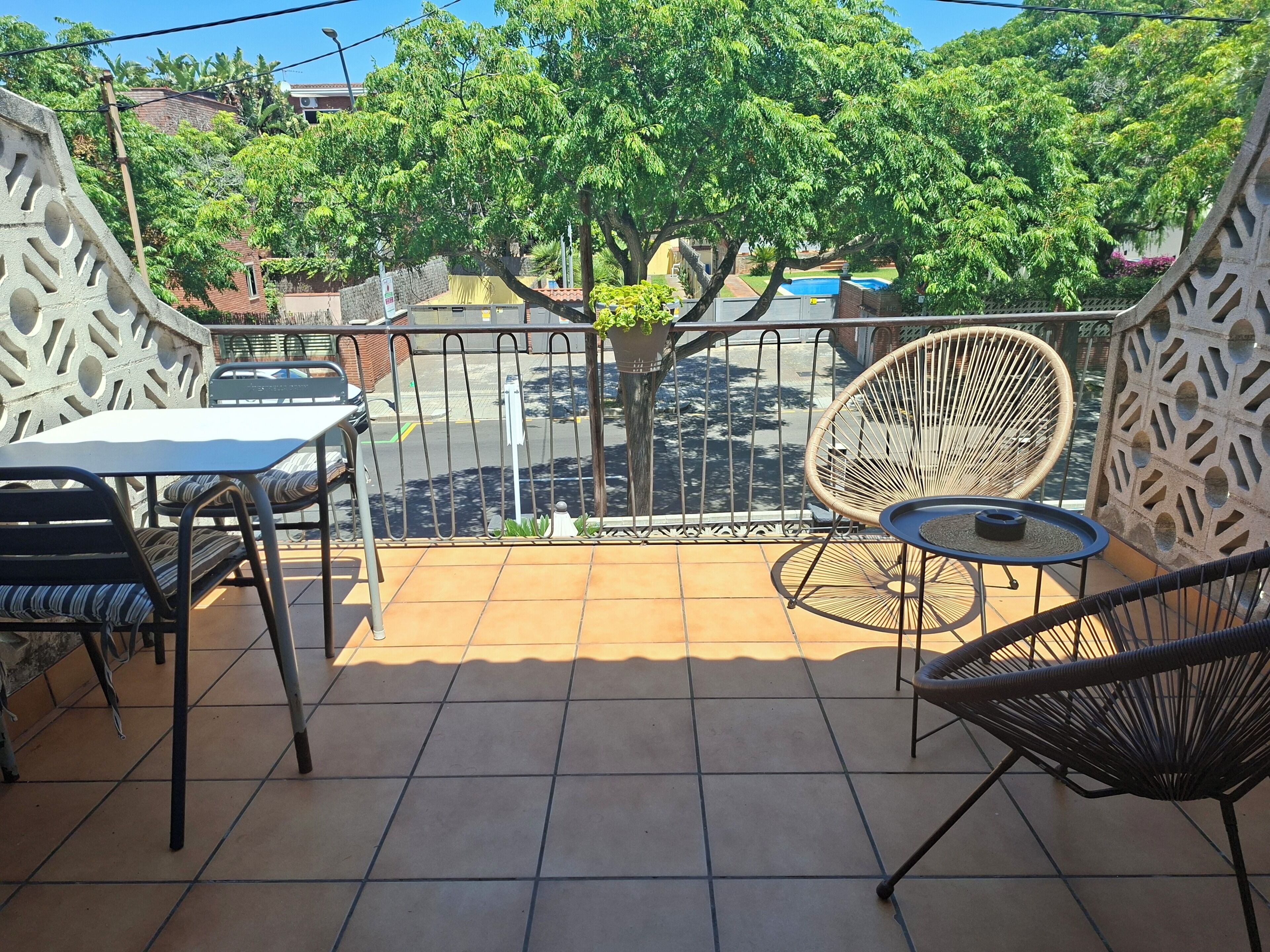 Quarto Twin, terraço | Terraço/pátio interior