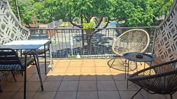Quarto Twin, terraço | Terraço/pátio interior