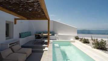 Family Room with Private Pool & Caldera view | Piscina privativa