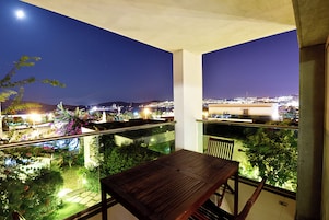 Apartamento, 2 quartos, vista para o mar | Terraço/pátio interior