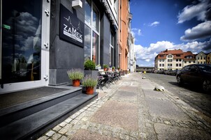 Entrada do alojamento