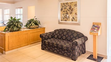 Sala de estar do lobby