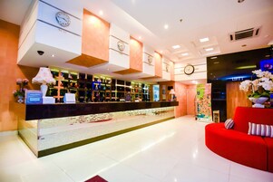 Sala de estar do lobby